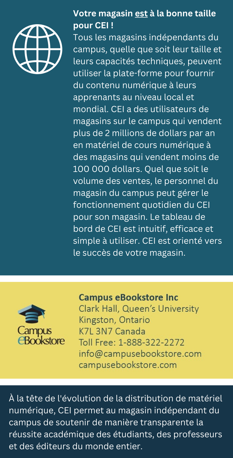 Campus eBookstore - Coop Bishop’s